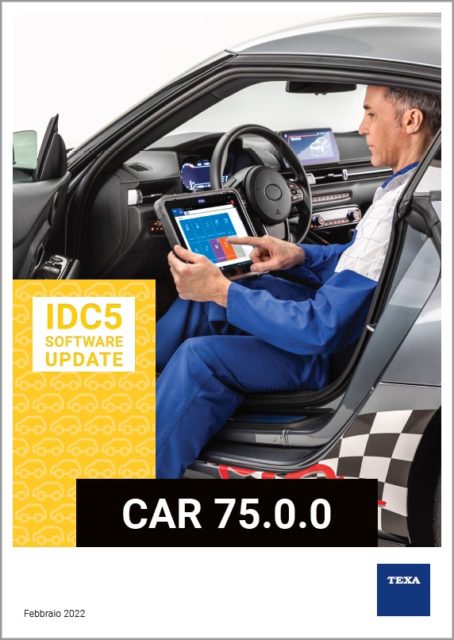 IDC5 SOFTWARE UPDATE CAR 75 - TEXA