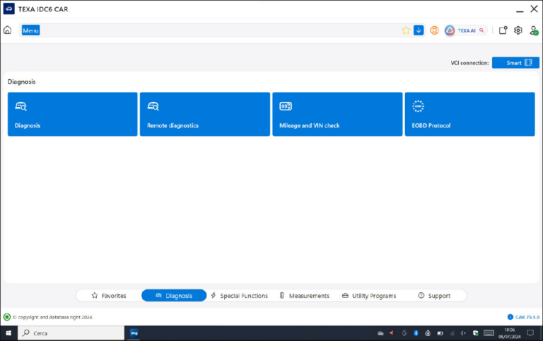 IDC6 Software - TEXA